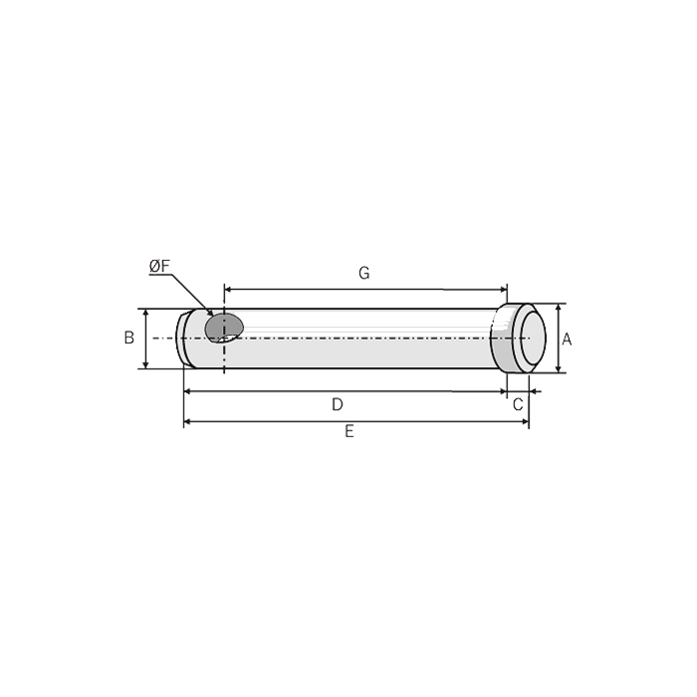 Pins : 18-392 Pin for Lin & Leveling Hub ARM22x 60mm