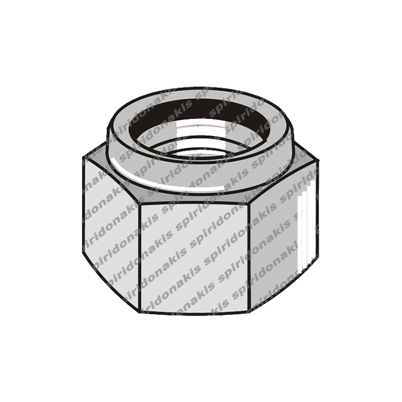 UNF : UNF92851/2 Hexagon Stop Lock Nuts UNF 1/2