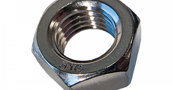 DIN 934 : 983416000 Hexagon Nut Inox DIN 934 M16