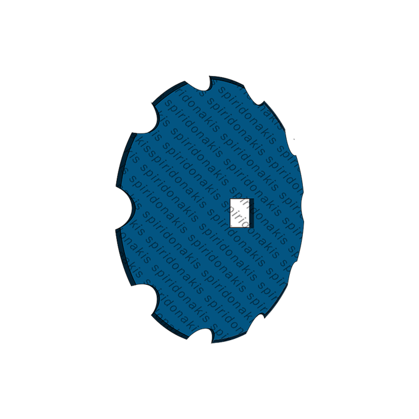 Discs : 11-456 Notched disc 22 36x36 Bellota