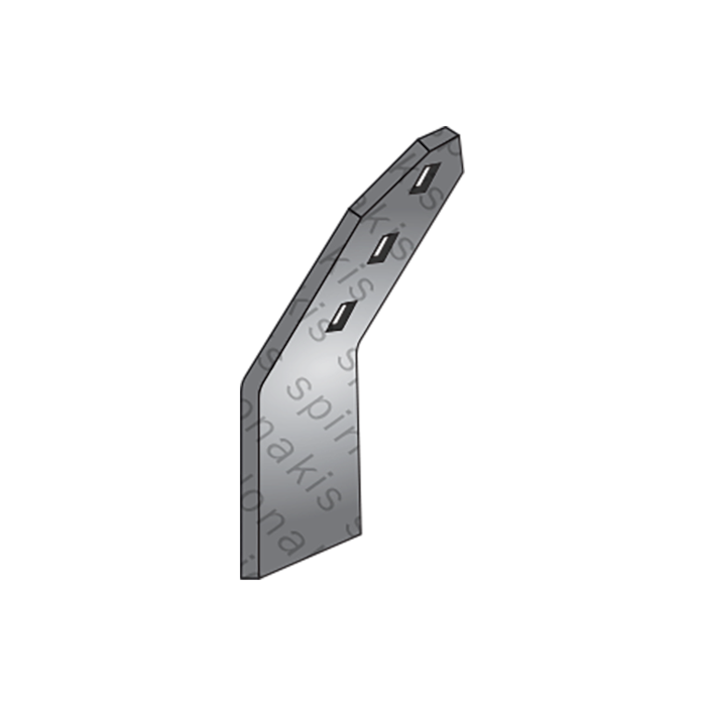 Harrow : 02-021 Tine Spring Leveler 3 Holes 150x8 Bianchi