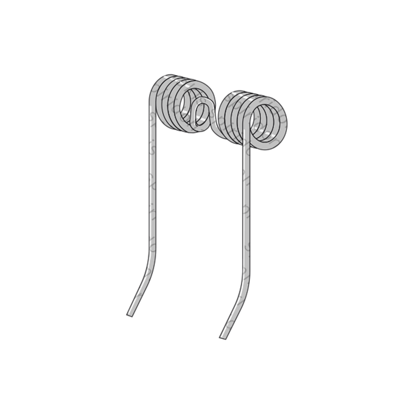 Baler : 29-081 Baler Spring Saim Larco Wide