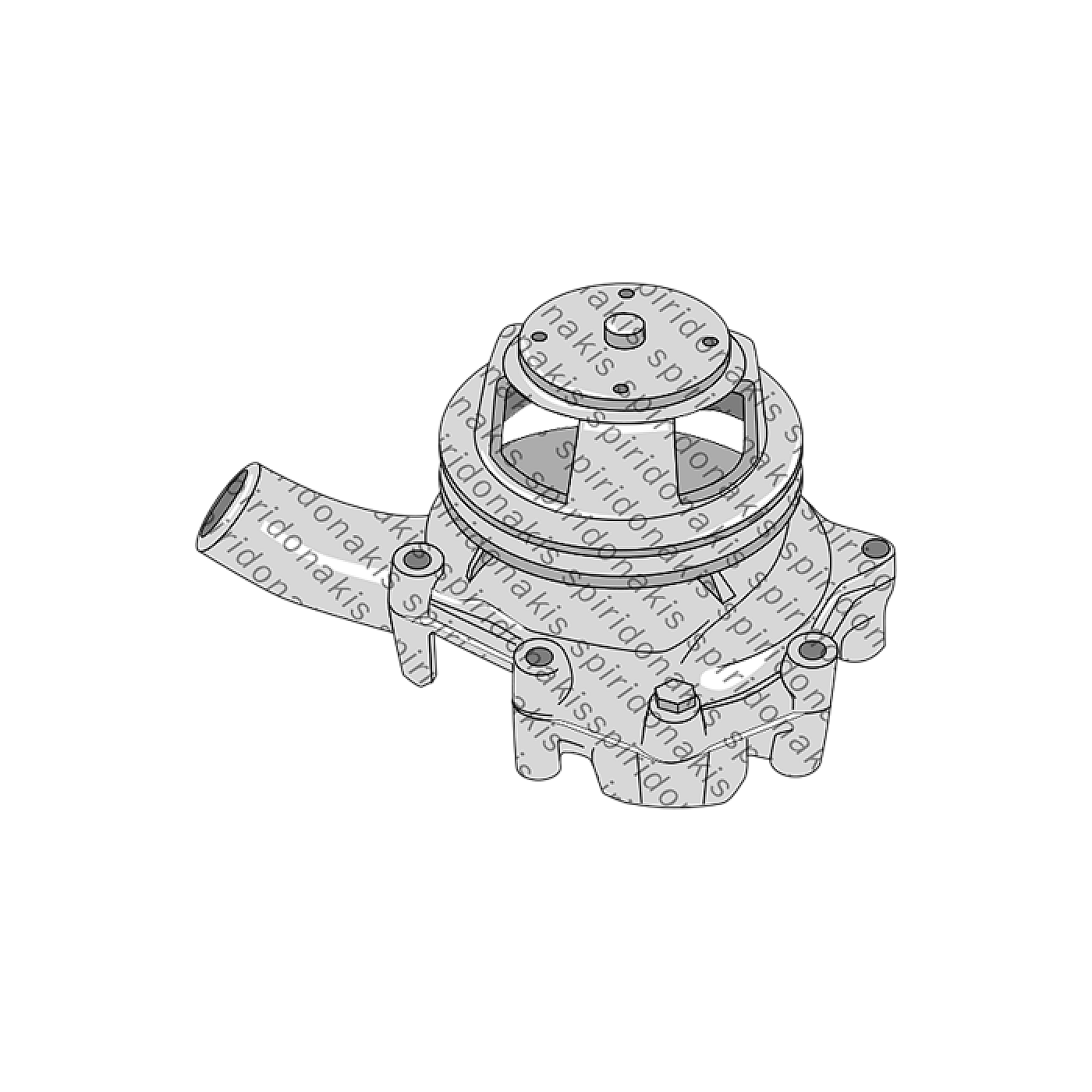 Engine Water Pumps : 40-310 Water Pump Tractor KWP119 Ford